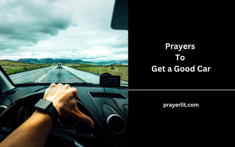 35 Effective Prayers to Get a Good Car (2025) - PrayerLit