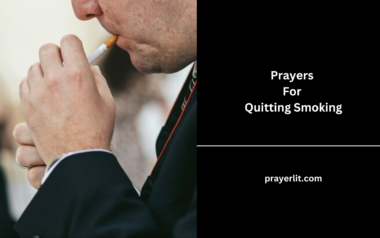 35 Powerful Prayers For Quitting Smoking (2026) - PrayerLit
