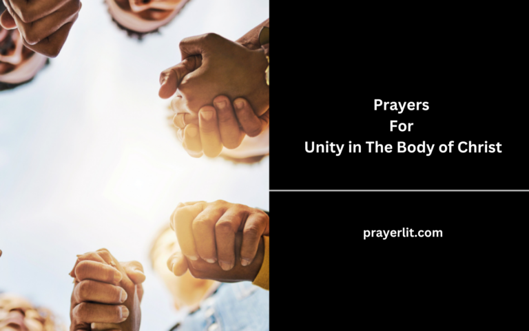 35 Powerful Prayers For Unity in The Body of Christ (2025) - PrayerLit