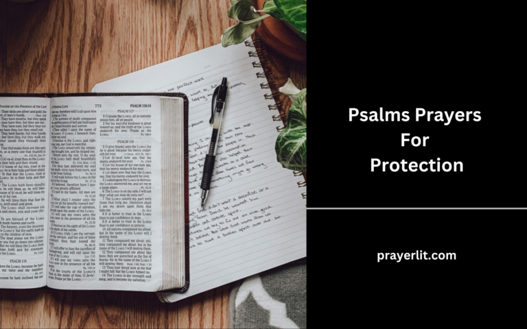 37 Most Effective Psalms Prayers For Protection (2025) - PrayerLit