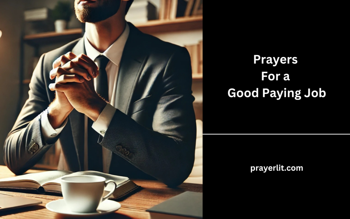 37 Powerful Prayers For a Good Paying Job (2026) - PrayerLit