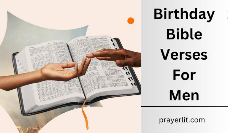 30 Beautiful Birthday Bible Verses For Men - PrayerLit