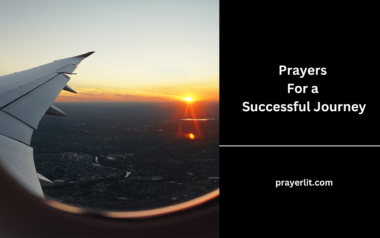 35 Powerful Prayers For a Successful Journey (2026) - PrayerLit