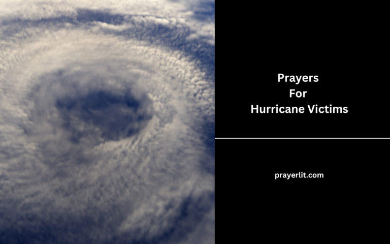 35 Efficient Prayers For Hurricane Victims (2025) - PrayerLit