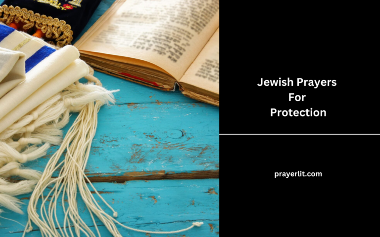 37 Efficient Jewish Prayers For Protection (2026) - PrayerLit