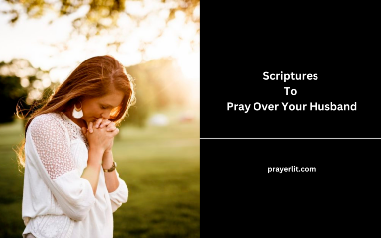 38 Powerful Scriptures To Pray Over Your Husband (2026) - PrayerLit