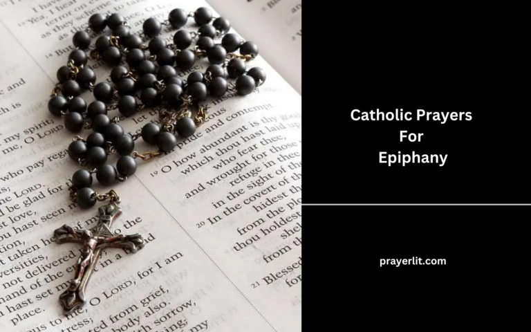 35 Effective Catholic Prayers For Epiphany (2025) - PrayerLit