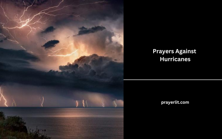 37 Effective Prayers Against Hurricanes (2026) - PrayerLit