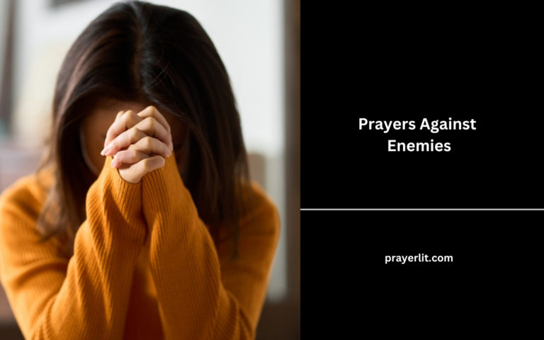 37 Effective Prayers Against Enemies (2026) - PrayerLit
