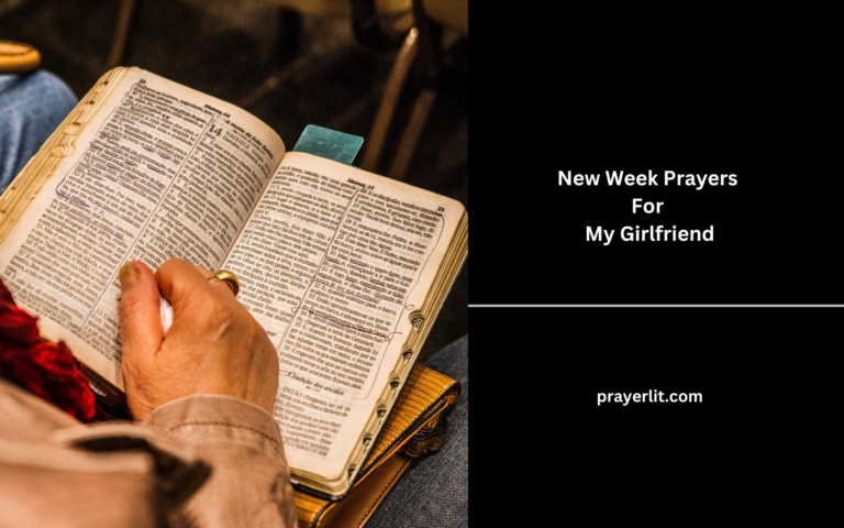 33 Amazing New Week Prayers For My Girlfriend (2025) - PrayerLit