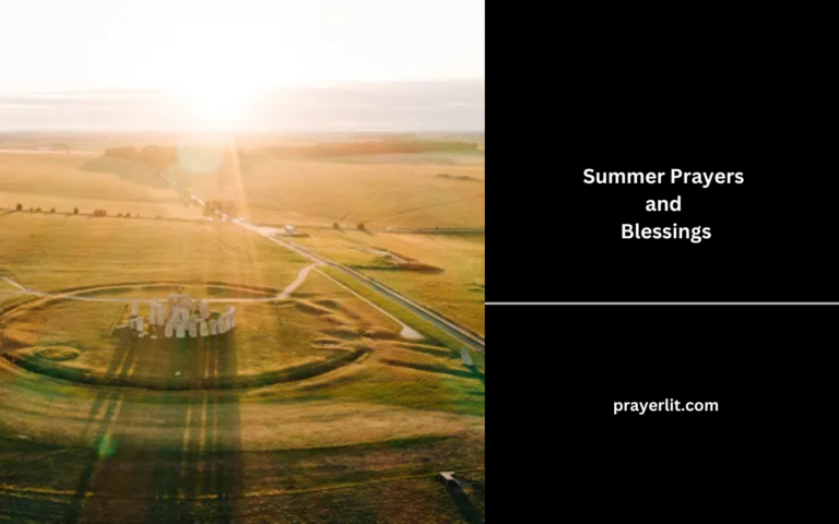 32 Effective Summer Prayers and Blessings (2025) - PrayerLit