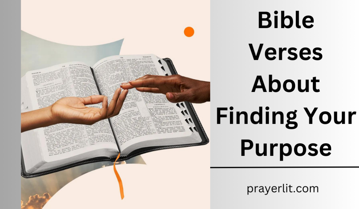 30 Powerful Bible Verses About Finding Your Purpose (2025) - PrayerLit