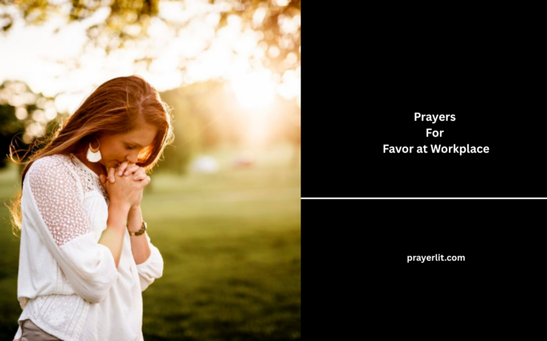 27 Powerful Prayers For Favor at Workplace (2025) - PrayerLit
