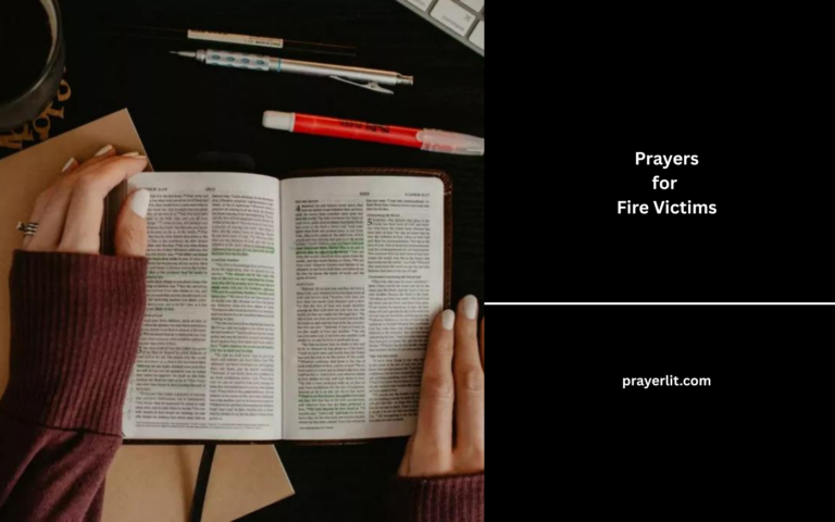 30 Amazing Healing Prayers for Fire Victims (2025) - PrayerLit