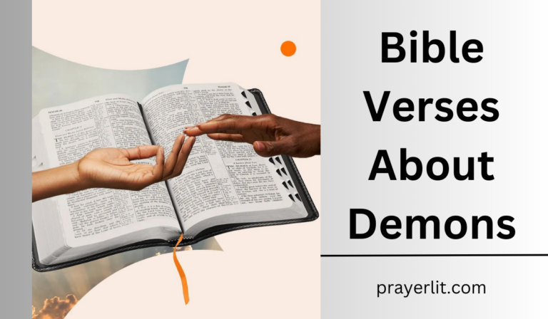 30 Powerful Bible Verses About Demons (2025) - PrayerLit