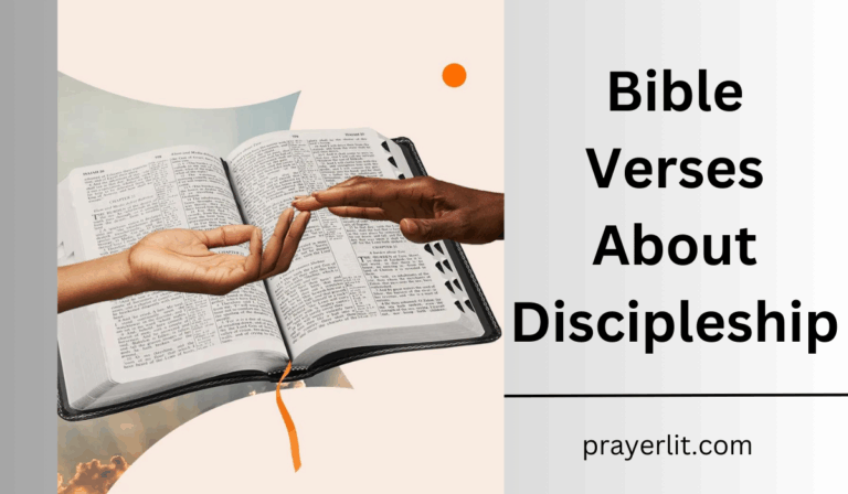 30 Most Effective Bible Verses About Discipleship (2025) - PrayerLit