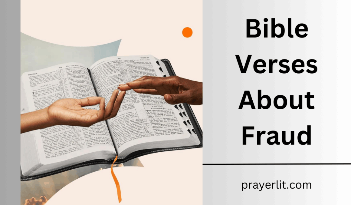 30 Powerful Bible Verses About Fraud (2025) - PrayerLit