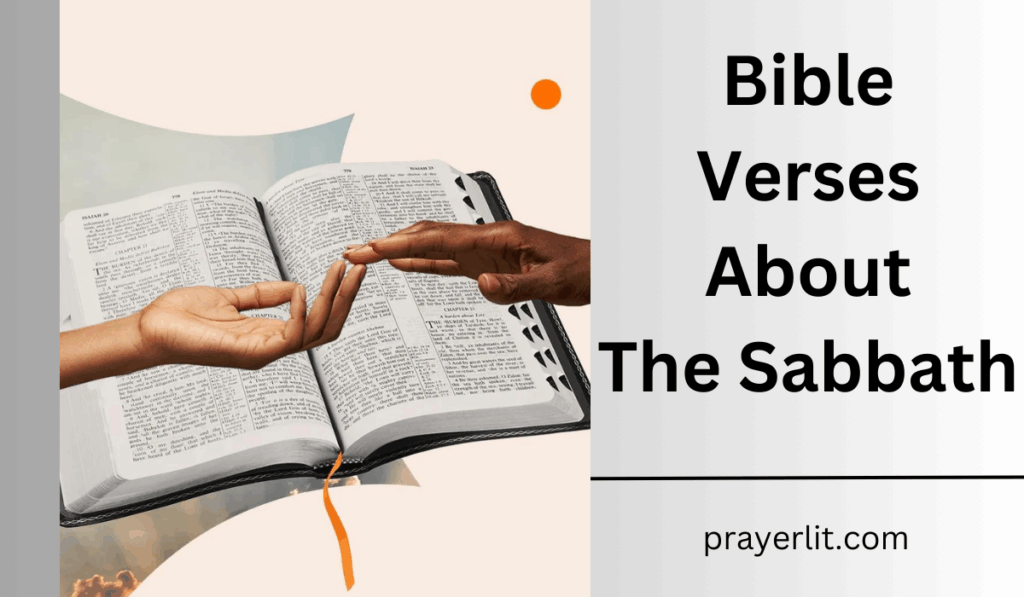 30 Powerful Bible Verses About The Sabbath (2025) - PrayerLit