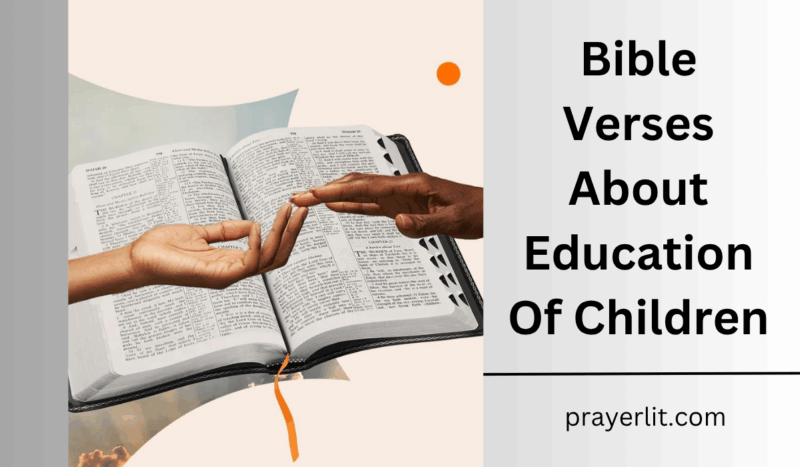 30 Inspiring Bible Verses About Education Of Children (2026) - PrayerLit