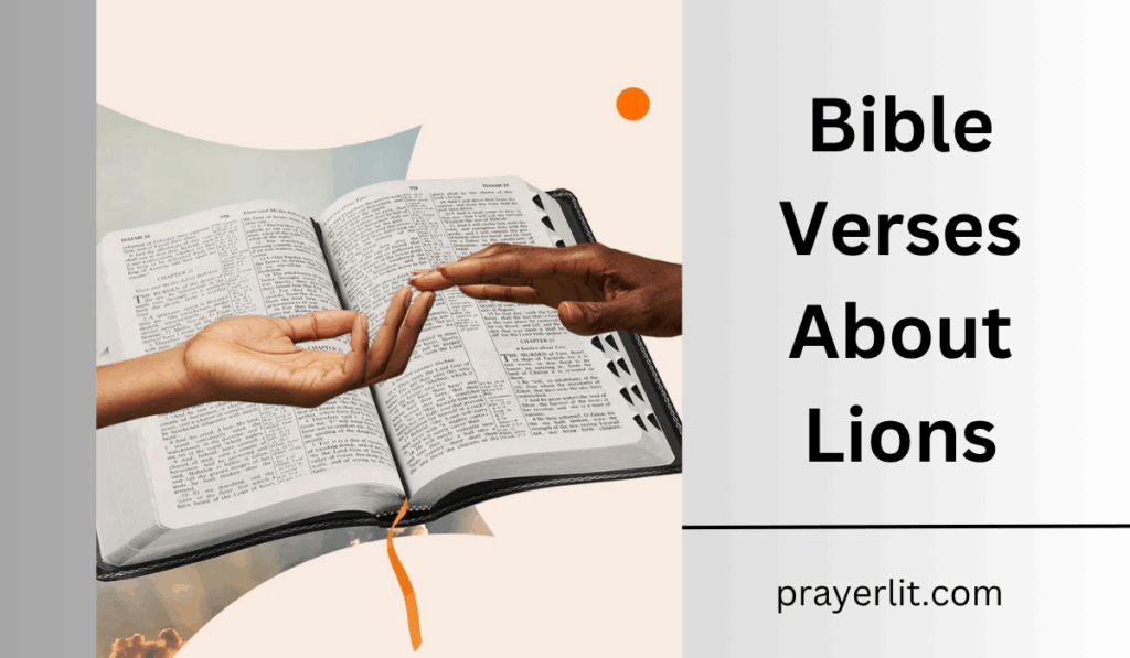 30 Powerful Bible Verses About Lions (2026) - PrayerLit