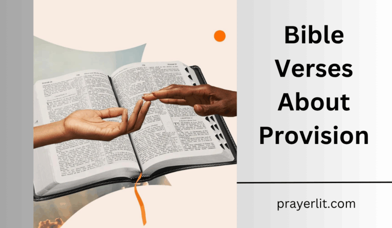 30 Powerful Bible Verses About Provision (2025) - PrayerLit