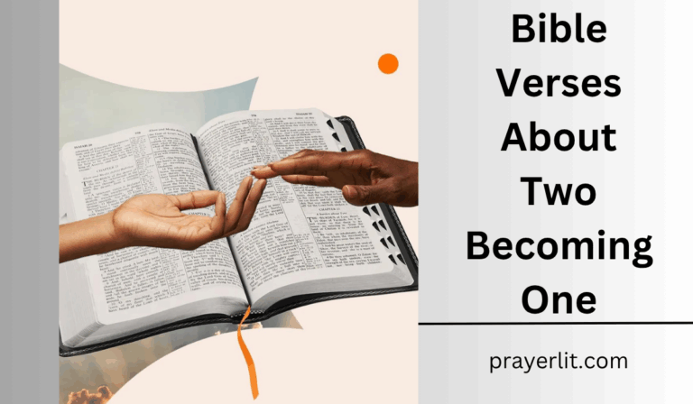 30 Inspiring Bible Verses About Two Becoming One (2025) - PrayerLit