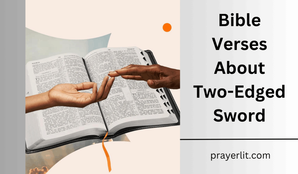 30 Powerful Bible Verses About Two-Edged Sword (2025) - PrayerLit