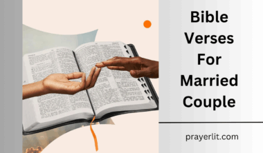 30 Most Effective Bible Verses For Married Couple (2025) - PrayerLit