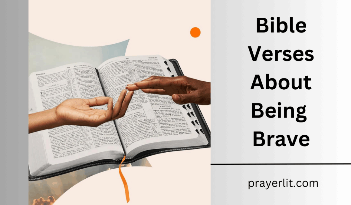 30 Powerful Bible Verses About Being Brave (2026) - PrayerLit