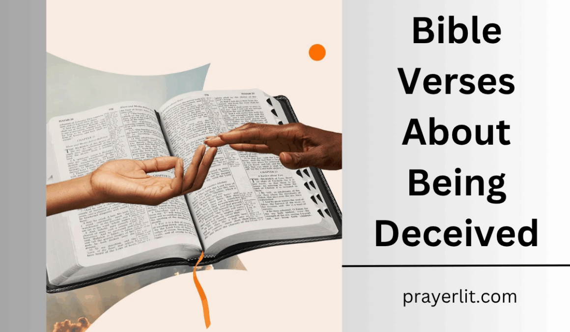 30 Powerful Bible Verses About Being Deceived (2025) - PrayerLit