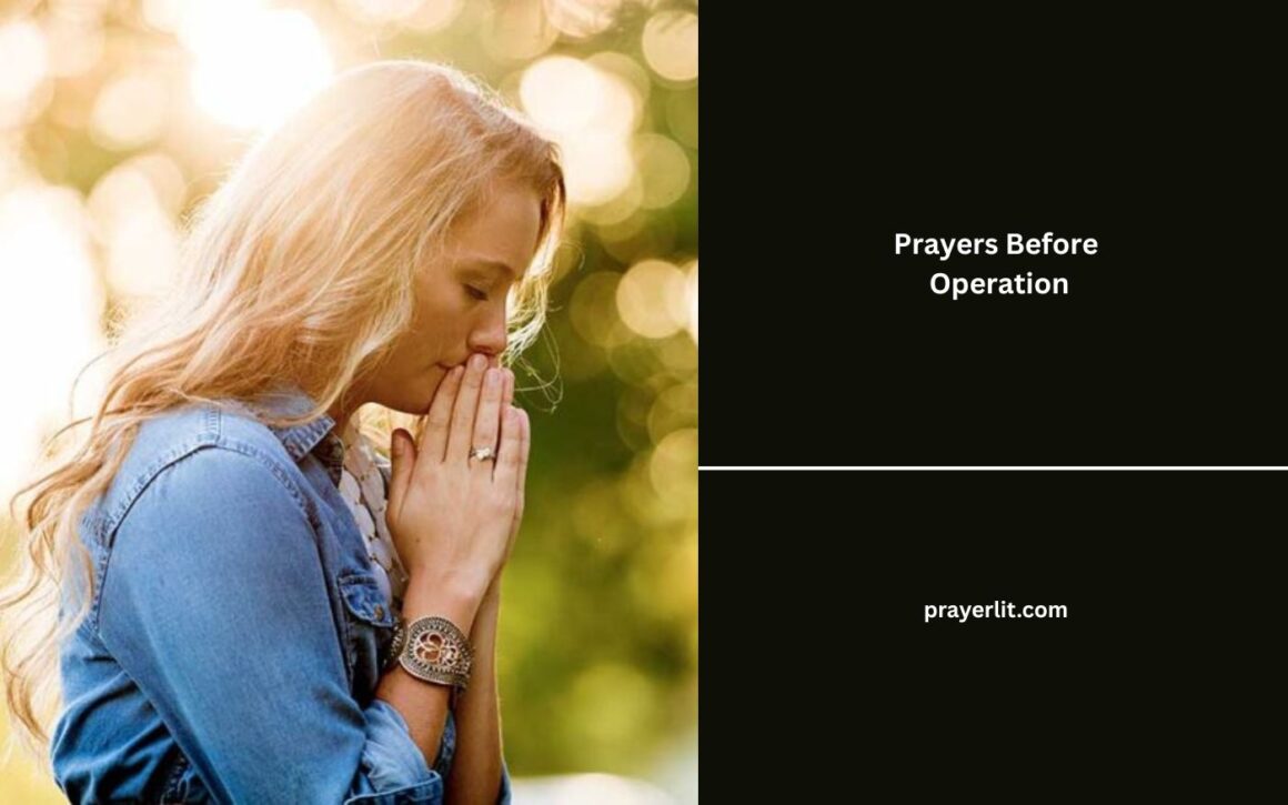 30 Powerful Prayers Before Operation (2026) - PrayerLit