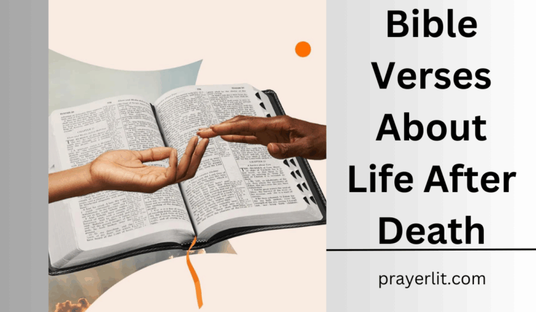 30 Powerful Bible Verses About Life After Death (2026) - PrayerLit