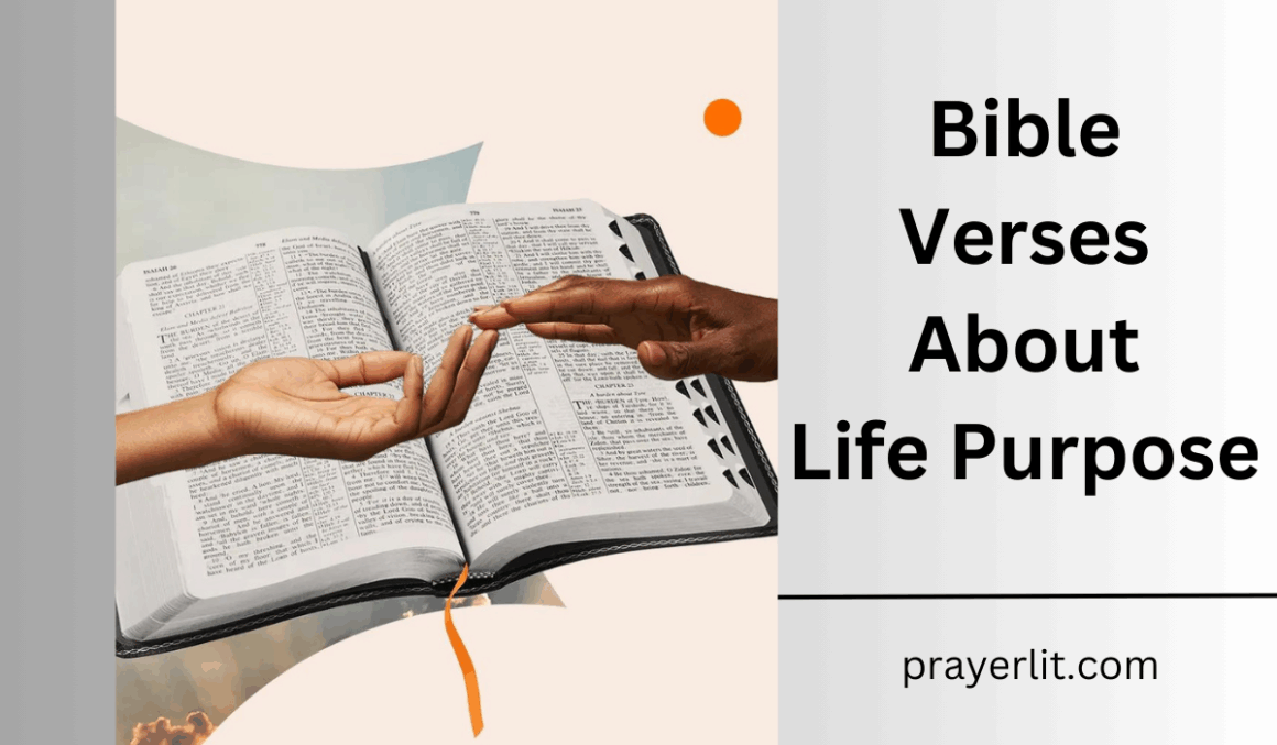 30 Inspiring Bible Verses About Life Purpose (2026) - PrayerLit