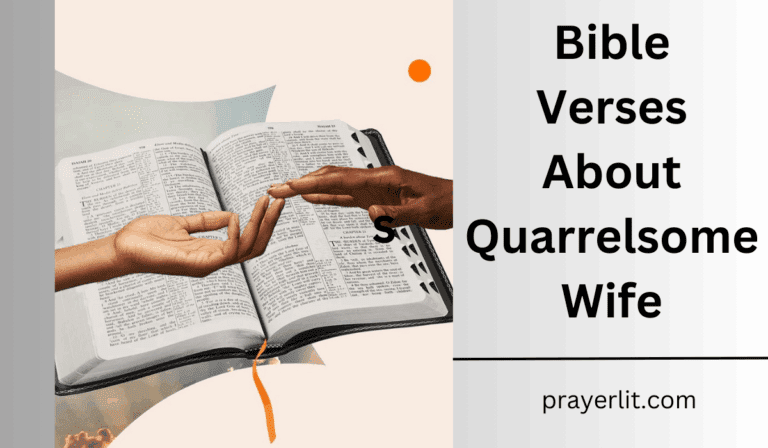 30 Painful Bible Verses About Quarrelsome Wife (2025) - PrayerLit