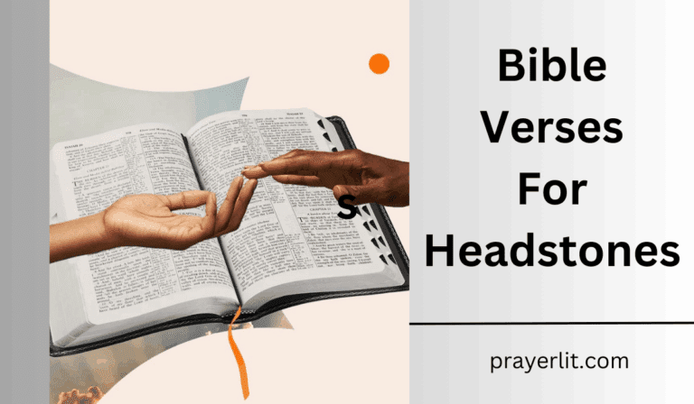 30 Inspiring Bible Verses For Headstones (2025) - PrayerLit
