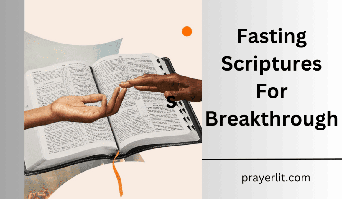 30 Most Effective Fasting Scriptures For Breakthrough (2025) - PrayerLit
