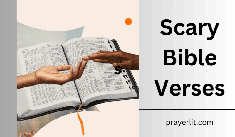 30 Powerful Scary Bible Verses (2025) - PrayerLit