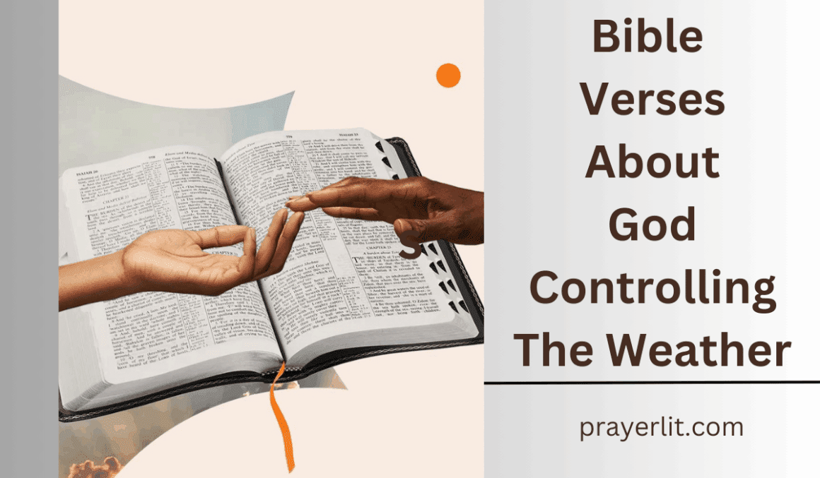 30 Most Effective Bible Verses About God Controlling The Weather (2026 ...