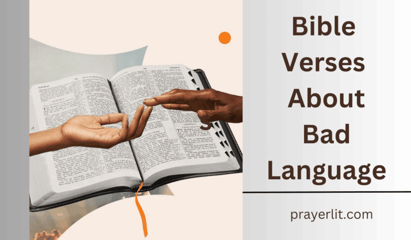 30 Powerful Bible Verses About Bad Language (2026) - PrayerLit