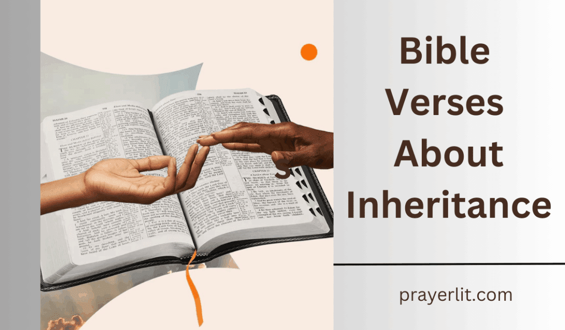 30 Uplifting Bible Verses About Inheritance (2025) - PrayerLit