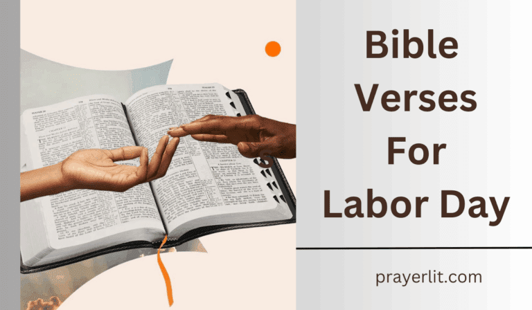 30 Most Effective Bible Verses For Labor Day (2025) - PrayerLit