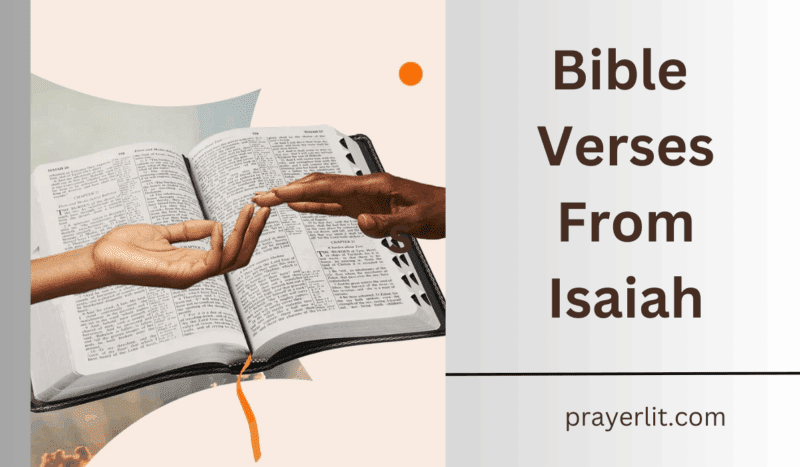 30 Most Powerful Bible Verses From Isaiah (2026) - PrayerLit