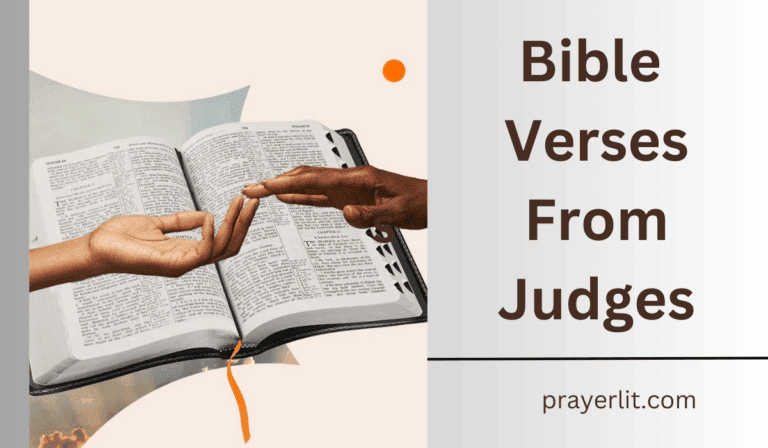 30 Most Powerful Bible Verses From Judges (2026) - PrayerLit