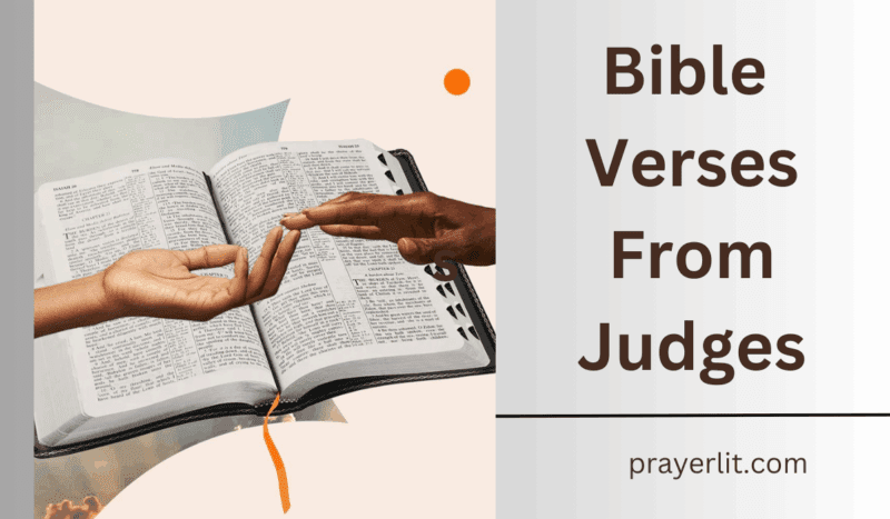 30 Most Powerful Bible Verses From Judges (2026) - PrayerLit