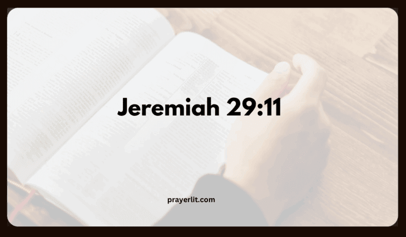 Jeremiah 29:11 Meaning – “For I Know The Plans I Have For You”