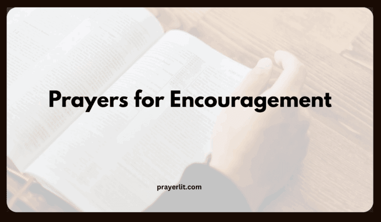 35 Powerful Prayers for Encouragement for a Friend - PrayerLit
