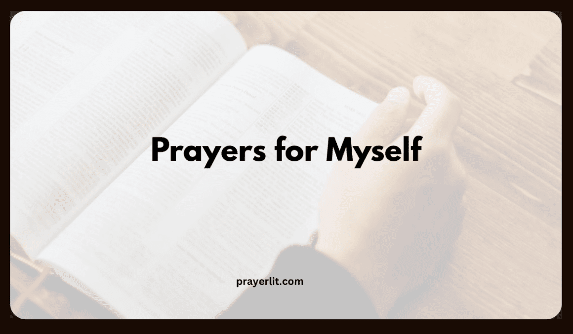40 Short Powerful Prayers for Myself 2026 - PrayerLit